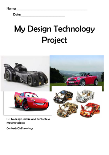 Design, create and evaluate a moving vehicle booklet KS1 | Teaching ...