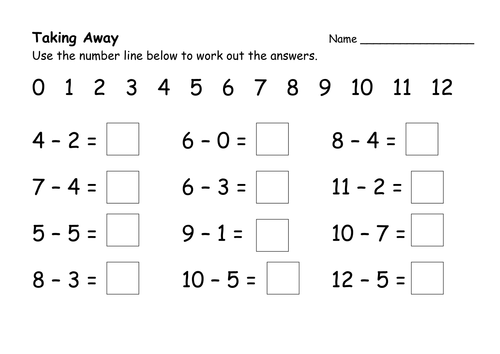 Super Subtraction made Simple! EYFS/ Key Stage 1 subtraction resources ...