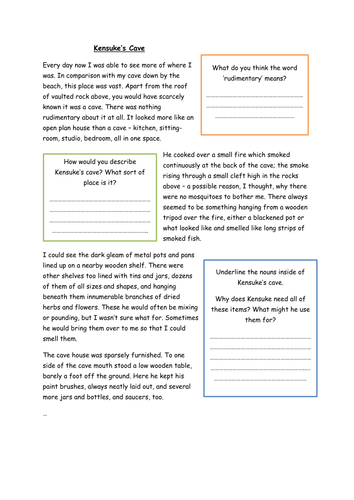 Kensuke's Kingdom by Michael Morpurgo | Teaching Resources