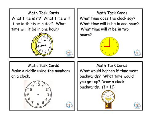 3rd Grade Math Task Cards | Common Core Aligned | Teaching Resources