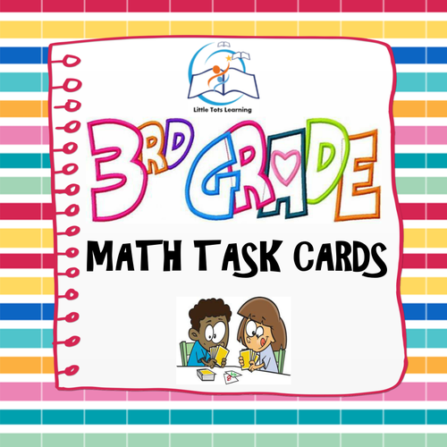 3rd Grade Math Task Cards | Common Core Aligned | Teaching Resources