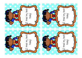 Superhero Growth Mindet Brag Tags | Teaching Resources