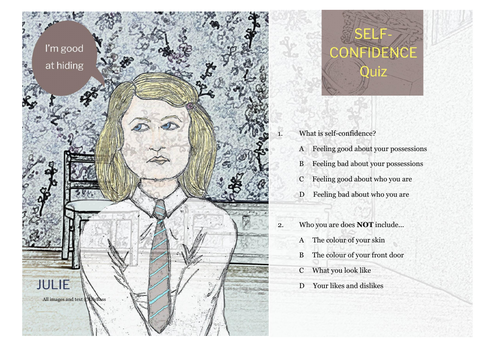 Self-confidence Quiz and Worksheet (UK) | Teaching Resources