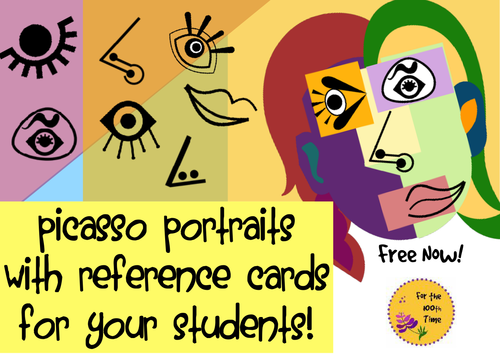 Pablo Picasso Portraits Art Lesson | Teaching Resources