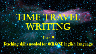 Time-Travel Writing - Doctor Who-themed reading/writing KS3 SOW to ...