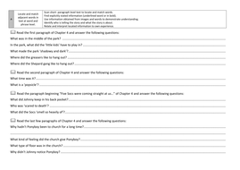 The Outsiders - comprehension worksheets | Teaching Resources