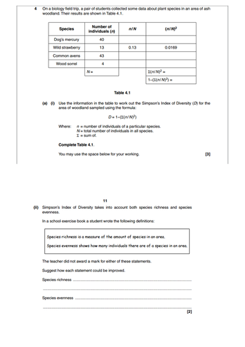 Biodiversity and its importance! An A Level Biology Lesson OCR/AQA ...