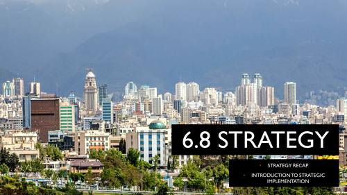 9609 CIE A2 Level Business Unit 6 Strategic Management | Teaching Resources