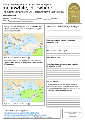 King William I's Consolidation of Power | Teaching Resources