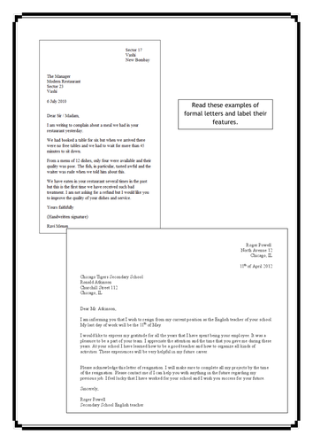 Year 5 / 6 English Unit: Formal Letter Writing – “Should we Ban SATs ...