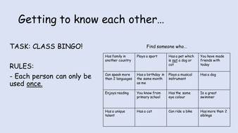 Form time / ice breaker quiz for Y7 | Teaching Resources