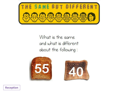 Same But Different - Maths Meetings and encouraging mathematic ...