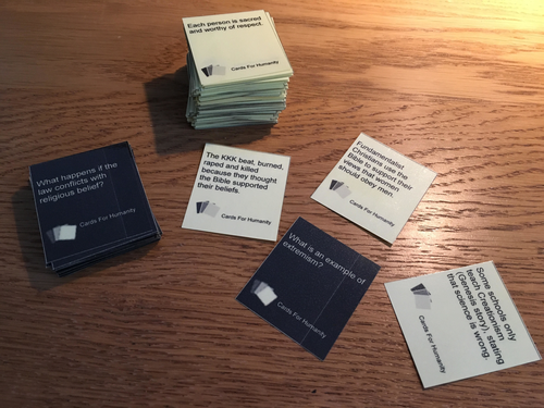 WJEC Eduqas: Issues of Human Rights: Cards For Humanity Revision Game ...