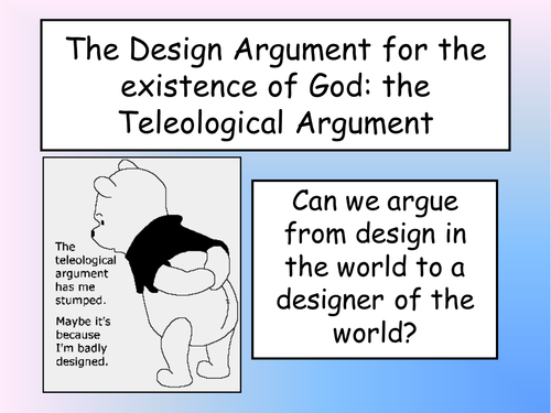Design Argument for the Existence of God | Teaching Resources