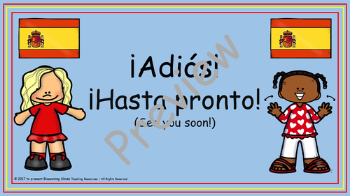 Spanish Eye and Hair Colour Lesson | Teaching Resources