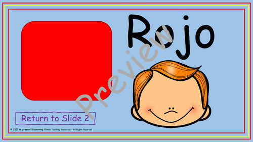 Spanish Eye and Hair Colour Lesson | Teaching Resources