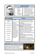 Bertolt Brecht - Handout / Revision Guide | Teaching Resources