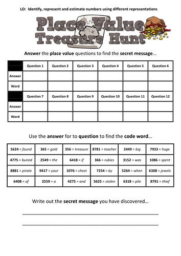 Year 3 and 4 Place Value Resource Pack | Teaching Resources