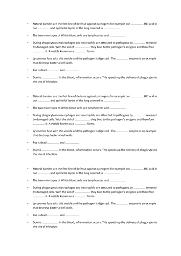 The Specific (Humoral) Immune Response - OCR AS/A Level Biology ...