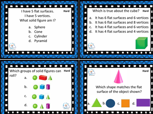 1st Grade Geometric Shapes {includes an assessment} | Teaching Resources