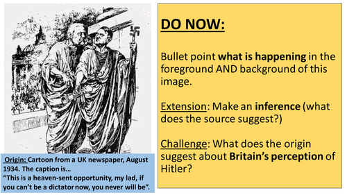 Establishing the Dictatorship (Nazi Germany OCR) | Teaching Resources