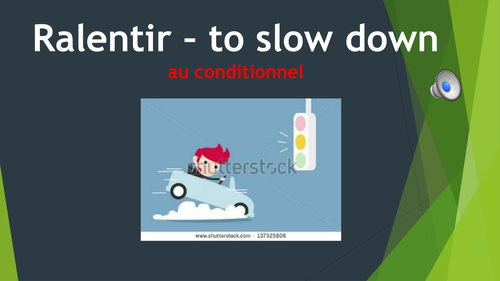 Stage 6-3: Presentation of regular '-ir' verbs in the conditional tense ...