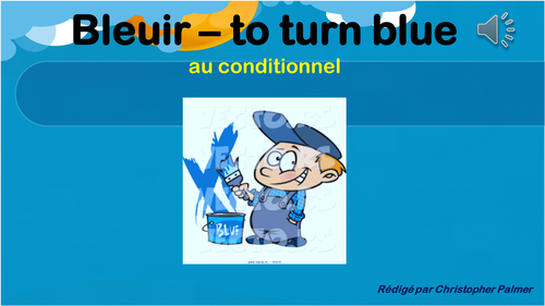 Stage 6-3: Presentation of regular '-ir' verbs in the conditional tense ...