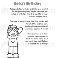 Birthday Party Comprehension | Teaching Resources