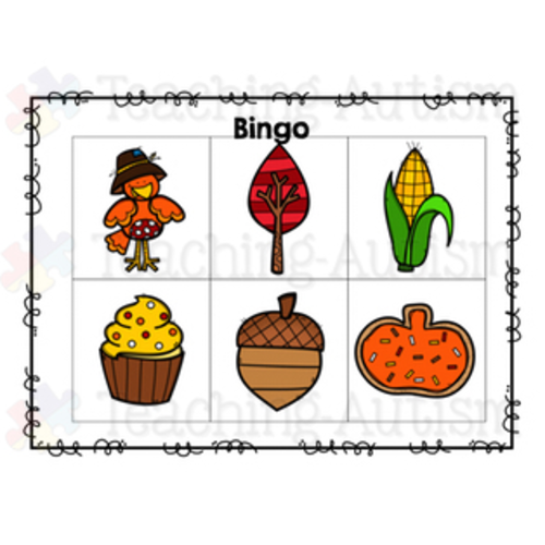Autumn Bingo / Fall Bingo | Teaching Resources