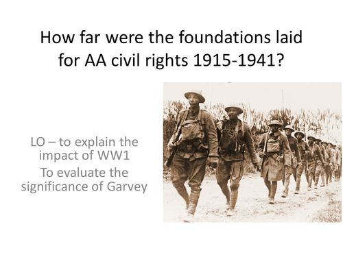 Civil Rights in the USA 1865-1992 | Teaching Resources