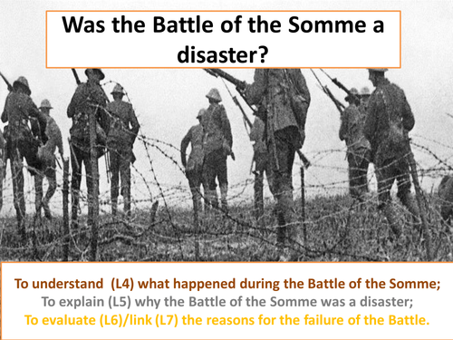 First World War Unit of Work | Teaching Resources