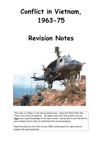 Vietnam War | Teaching Resources
