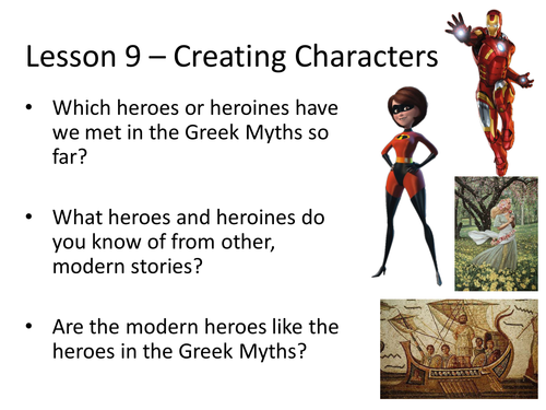Greek Myths SOW - Grammar Focus | Teaching Resources
