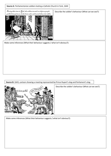 Soldiers in the English Civil War | Teaching Resources