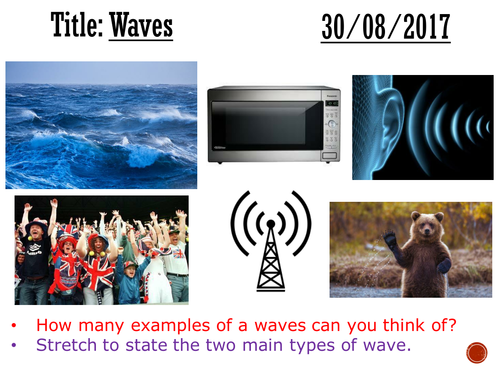Waves - complete lesson (KS3) | Teaching Resources