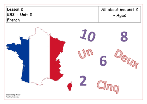 French lesson and resources - How old am I? | Teaching Resources