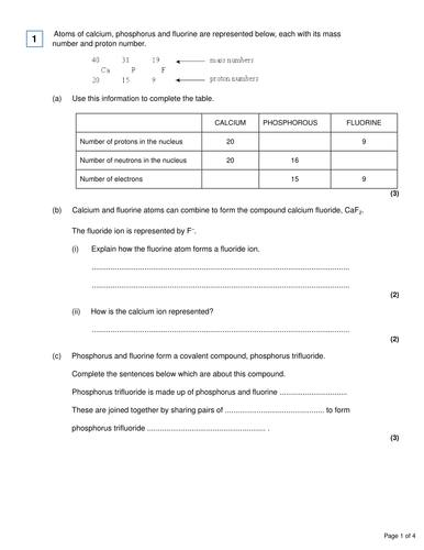 New AQA GCSE trilogy/chemistry- covalent bonding | Teaching Resources New AQA GCSE trilogy/chemistry- covalent bonding | Teaching Resources