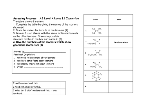 AQA AS level Unit 3 Section 2 Alkanes Lesson 1 + 2 Alkane introduction ...