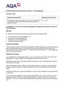 New AQA GCSE trilogy/chemistry- pure, formulation and chromatography ...