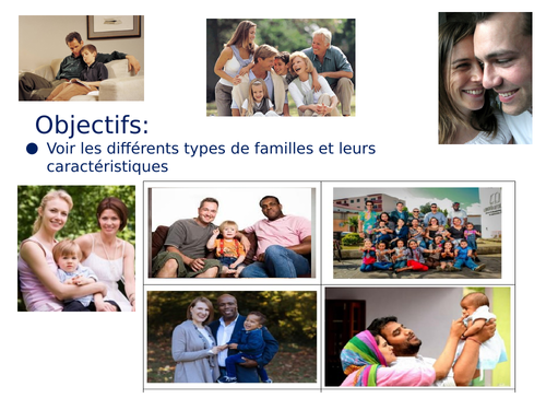 UNIT 1 A LEVEL LA FAMILLE: PPT PRESENTATION +GAP-FILL TIMELINE ...