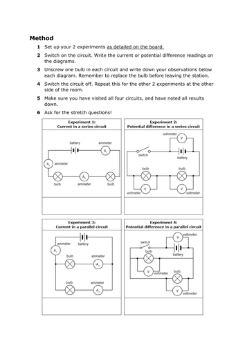 Series and parallel circuits - complete lesson (KS3) | Teaching Resources Series and parallel circuits - complete lesson (KS3) | Teaching Resources