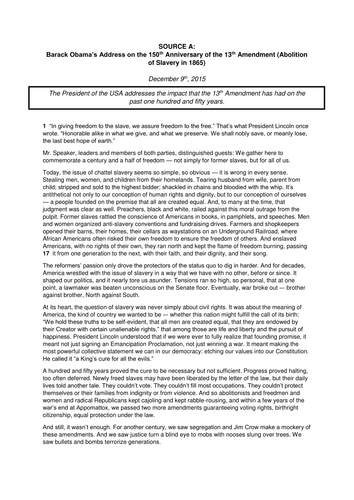 NEW AQA GCSE English Language - Mock Paper 2 (Slavery: Confederates vs ...