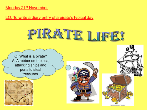 English Pirates Lesson KS2 or KS3 | Teaching Resources