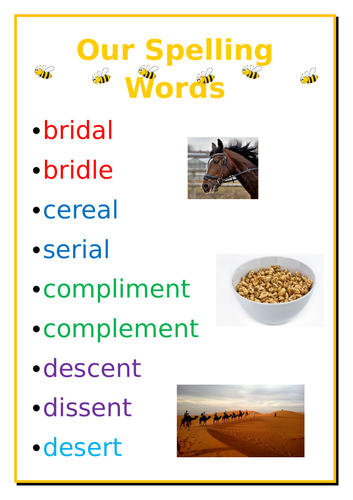 Year 5/6 Homophones Lessons (bridal/bridle) | Teaching Resources
