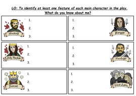 Macbeth New Spec Low Ability | Teaching Resources