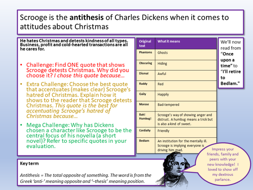 A Christmas Carol Introduction | Teaching Resources