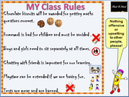 Back to School Personal Shield and Class Rules | Teaching Resources