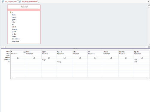 Sorting, filtering & queries in Microsoft Access – with Pokémon ... Sorting, filtering & queries in Microsoft Access – with Pokémon ...