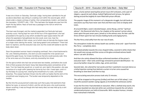 AQA English Language New Specification KS4/Y11 Paper 1 & 2 SOW ...
