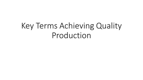 Business Studies – Cambridge IGCSE – Operations Management – Unit 19 ...